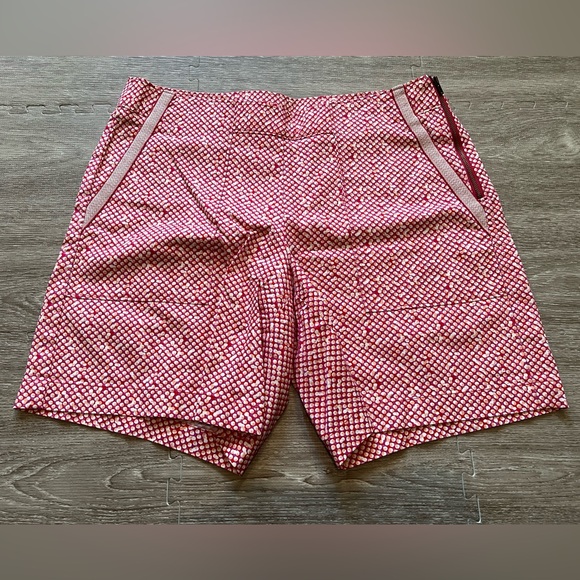 CAbi | Shorts | 35 Cabi Red Pink Polka Dot Bermuda Shorts | Poshmark